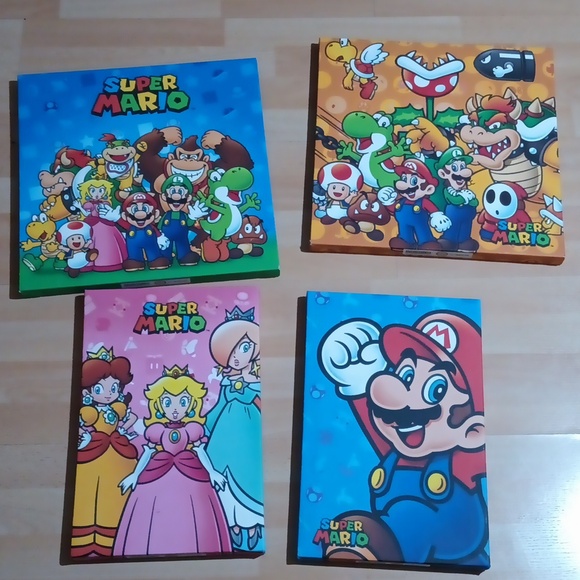 Nintendo | Art | Nintendo Mario Bros Pictures Frames | Poshmark